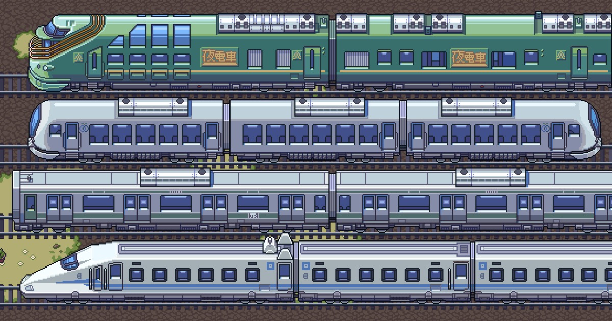 The Japan Collection: Train Exteriors | 2D 环境 | Unity Asset Store