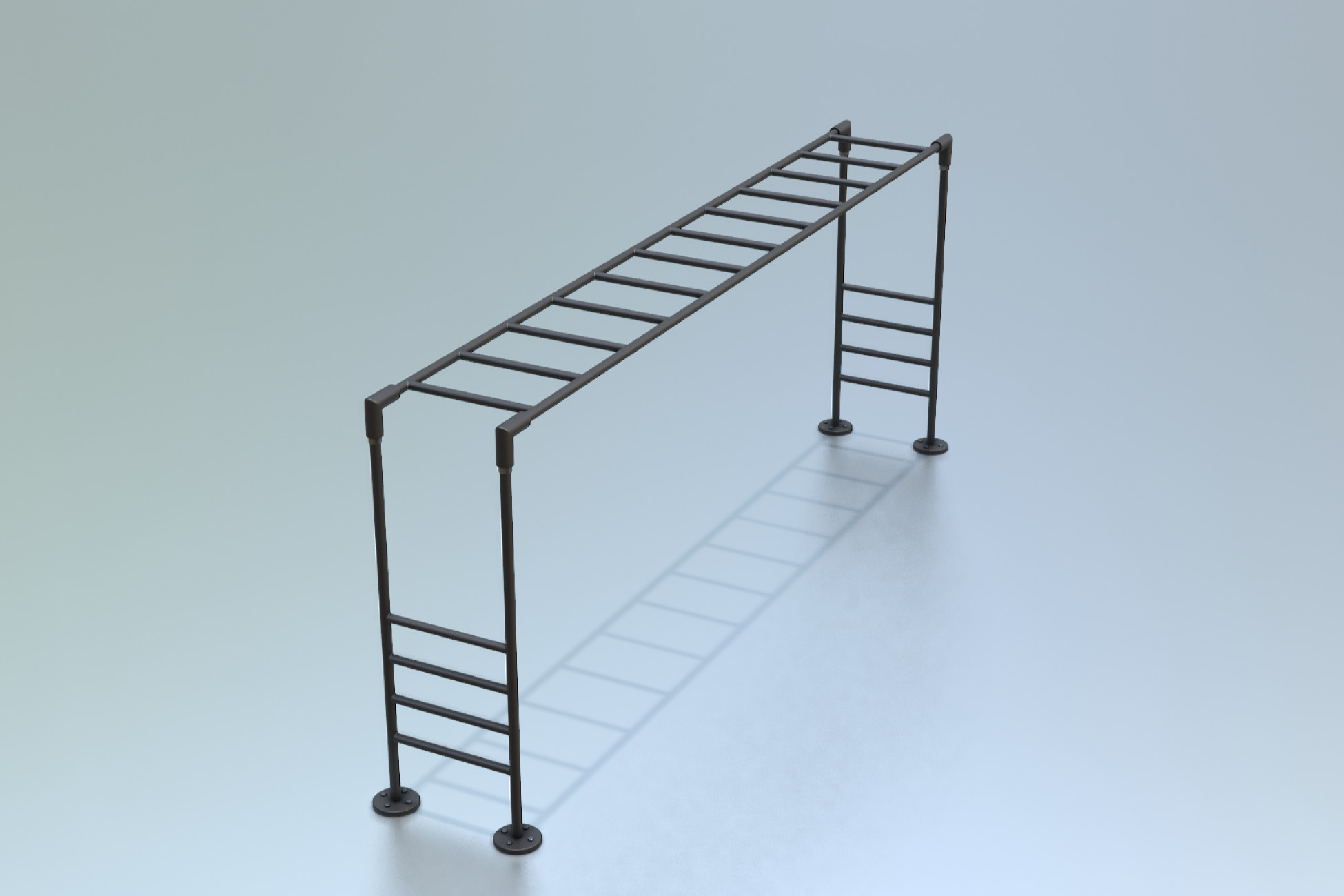 Playground Climber - Horizontal Ladder | 3D Exterior | Unity Asset Store