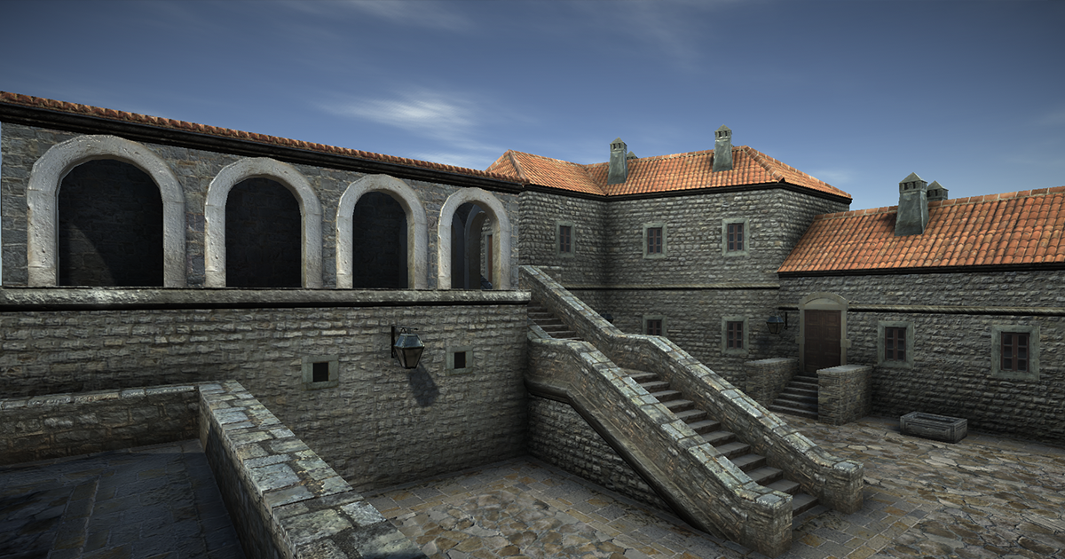 Island Monastery Low-Poly & Game Ready pack | 3D Environments | Unity ...