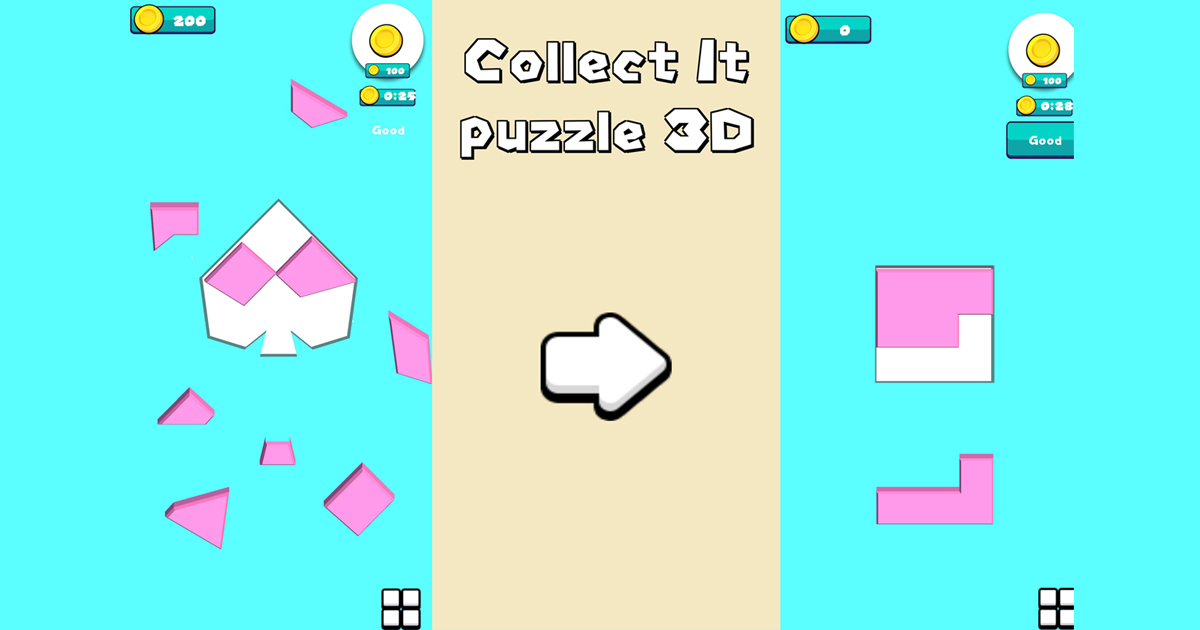 Collect It puzzle 3D | 包 | Unity Asset Store