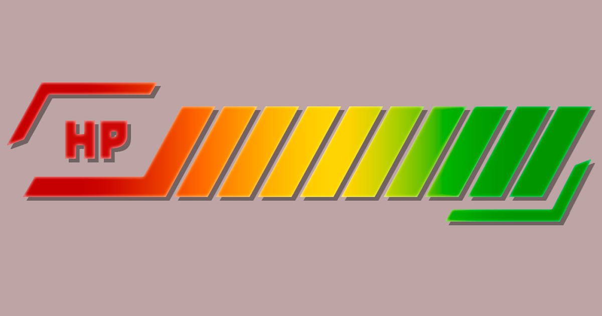 Flat health bar | 2D Icons | Unity Asset Store