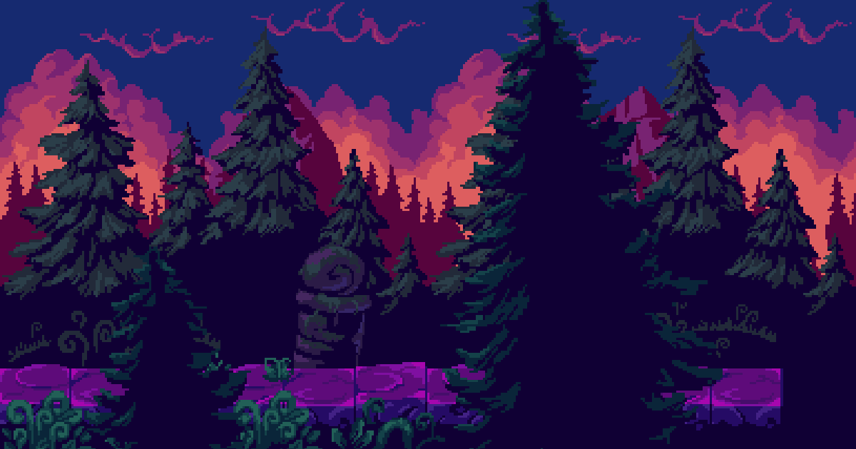 SunnyLand Twilight Forest | 2D Environments | Unity Asset Store