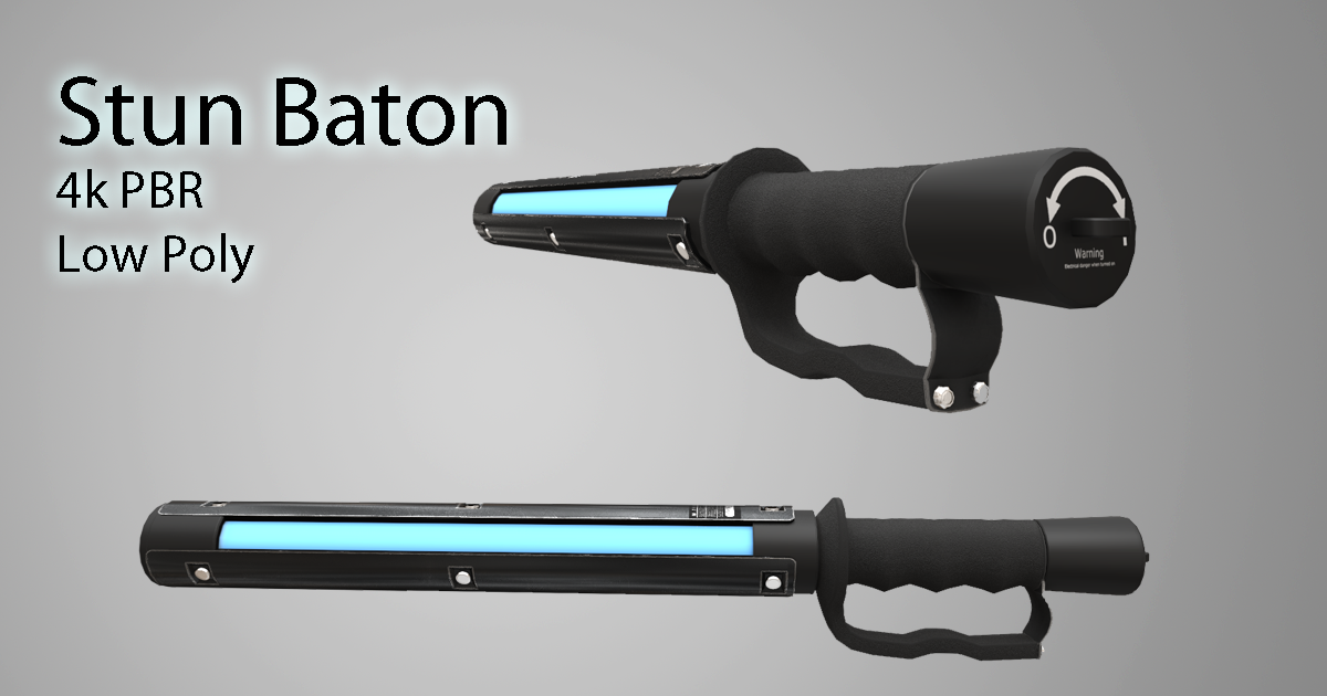 Stun Baton | 3D Weapons | Unity Asset Store