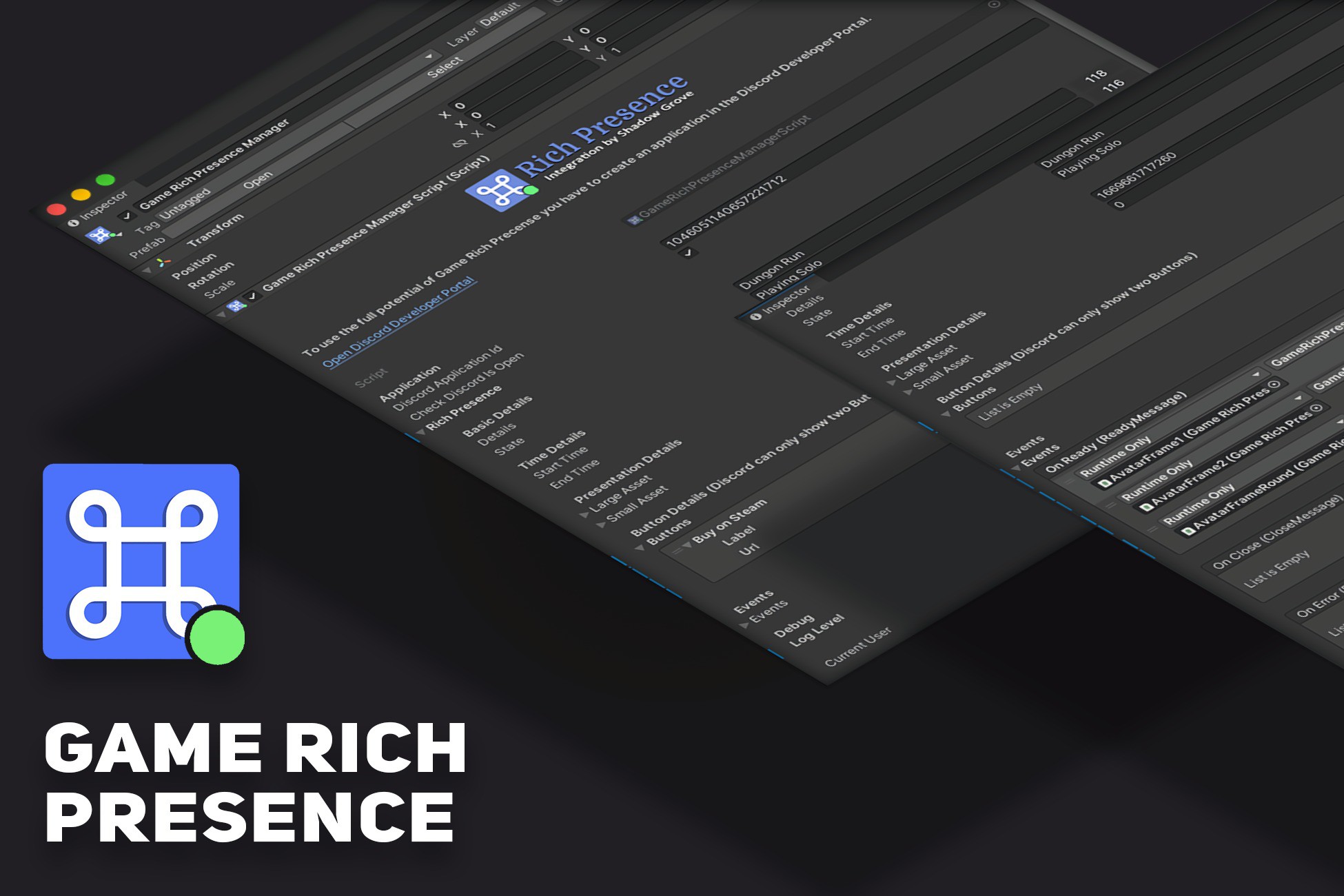 Game Rich Presence | Integration | Unity Asset Store