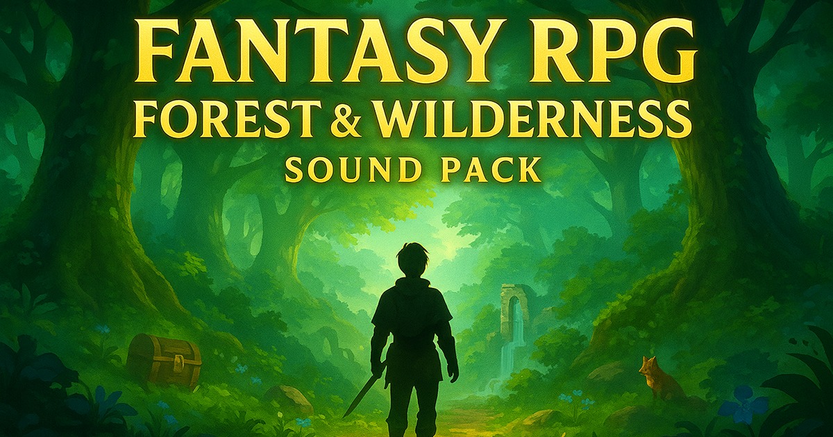 Fantasy RPG Forest & Wilderness Sound Pack | Audio Music | Unity Asset ...