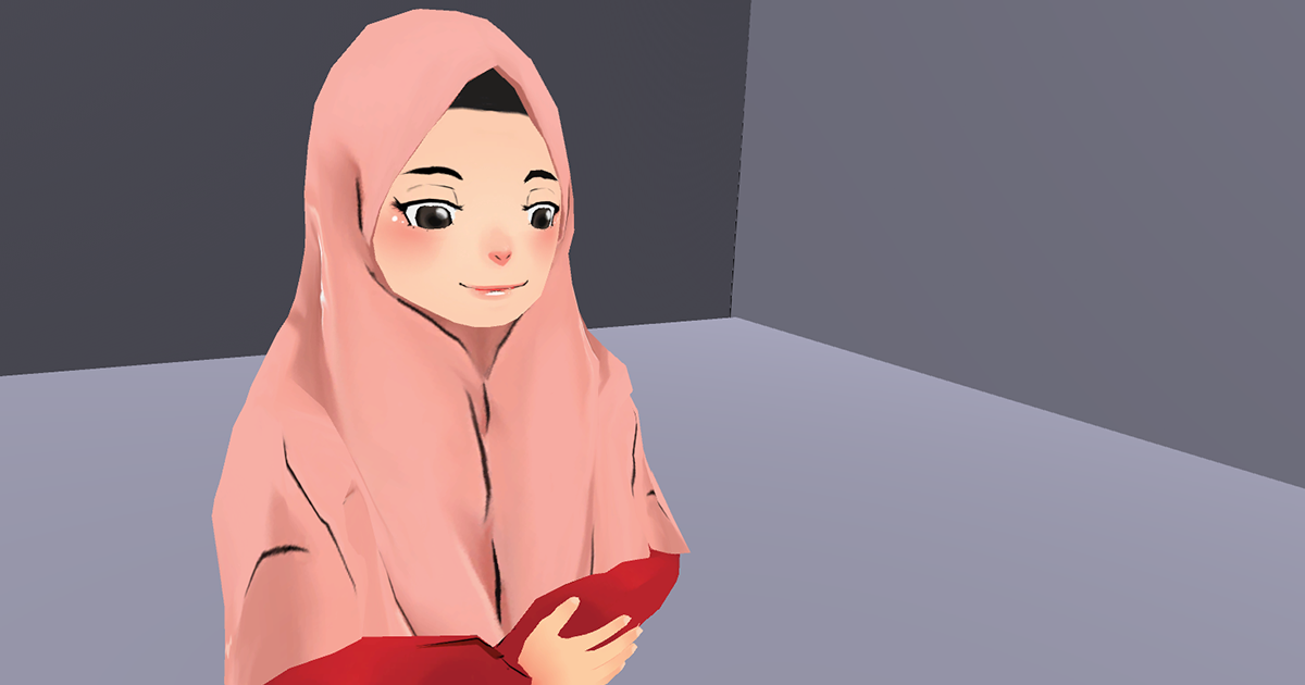 Animated Prayer Muslimah Female Character | 3D 캐릭터 | Unity Asset Store