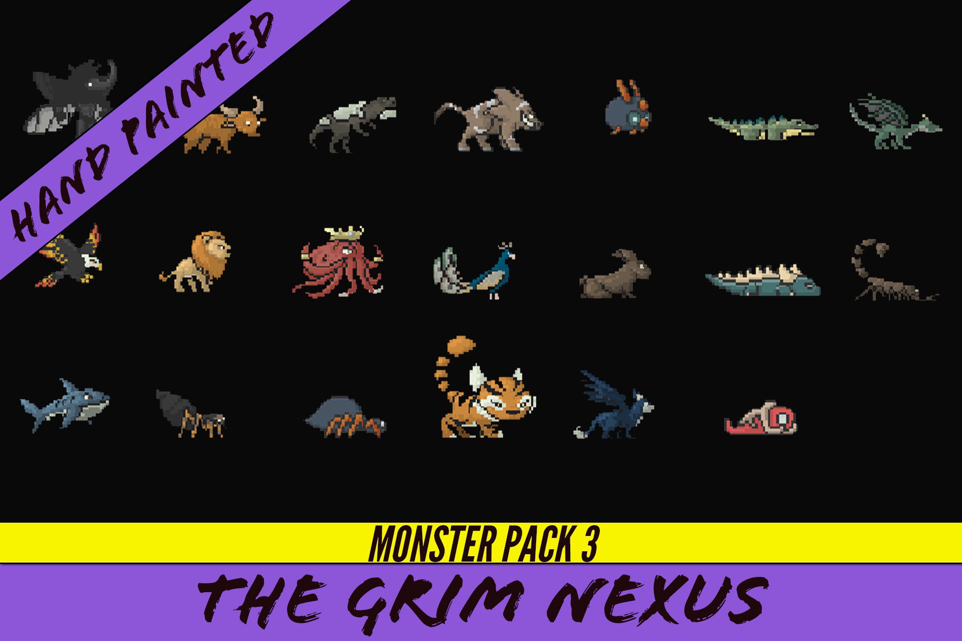 Grim Nexus Monster Pack 3 | 2D | Unity Asset Store