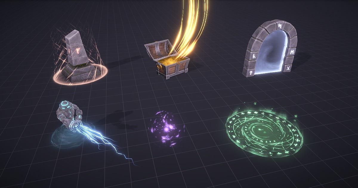 Stylized Fantasy Starter Pack | VFX | Unity Asset Store