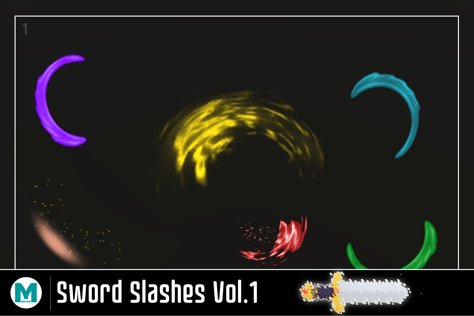 Sword Slashes Vol.1 | VFX | Unity Asset Store