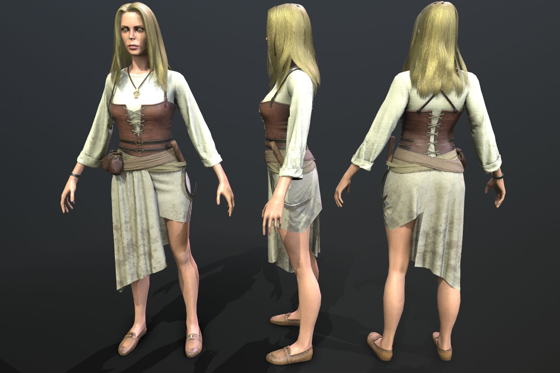 Countrywoman | Characters | Unity Asset Store