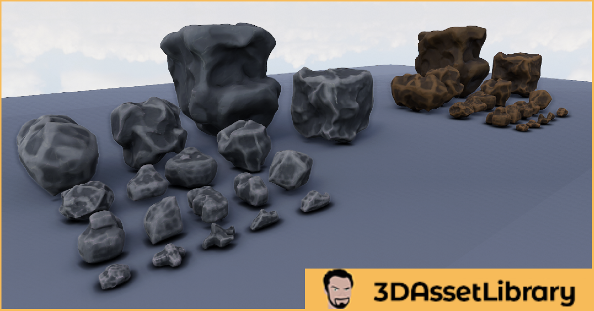 Stylized Rocks Vol 1 | 3D Props | Unity Asset Store