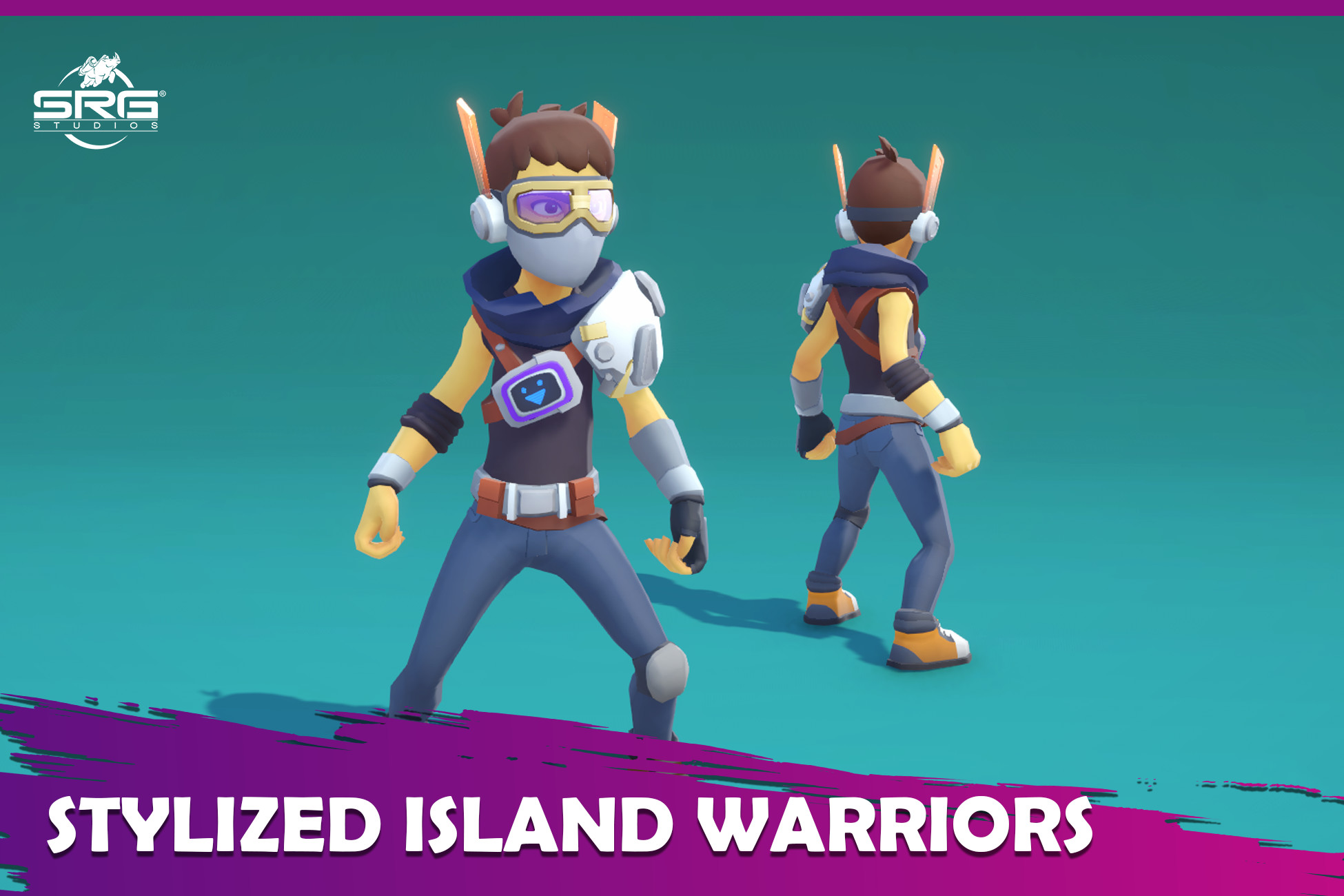 Stylized Island Warriors - Warrior 06 | 3D Humanoids | Unity Asset Store