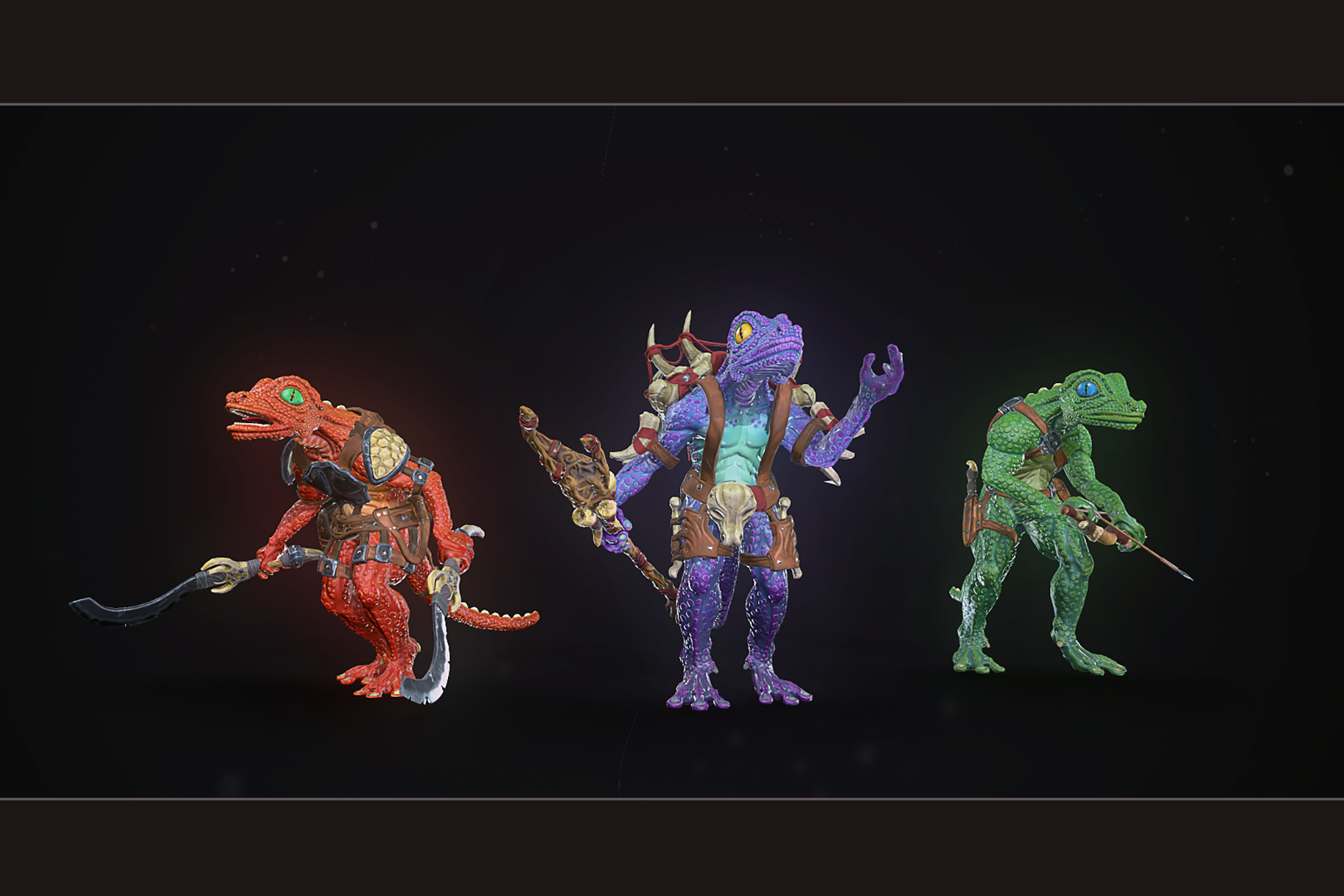 Lizardman - character enemy pack | 角色 | Unity Asset Store