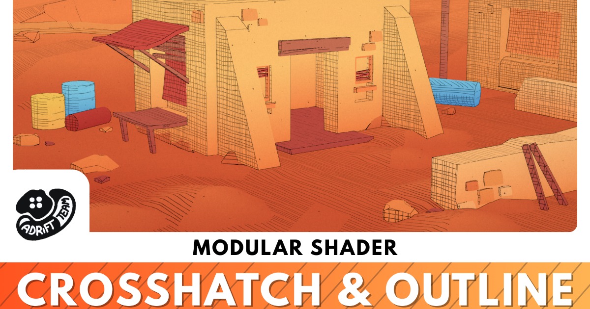 Comic Crosshatch and Outline Shader | VFX Shaders | Unity Asset Store