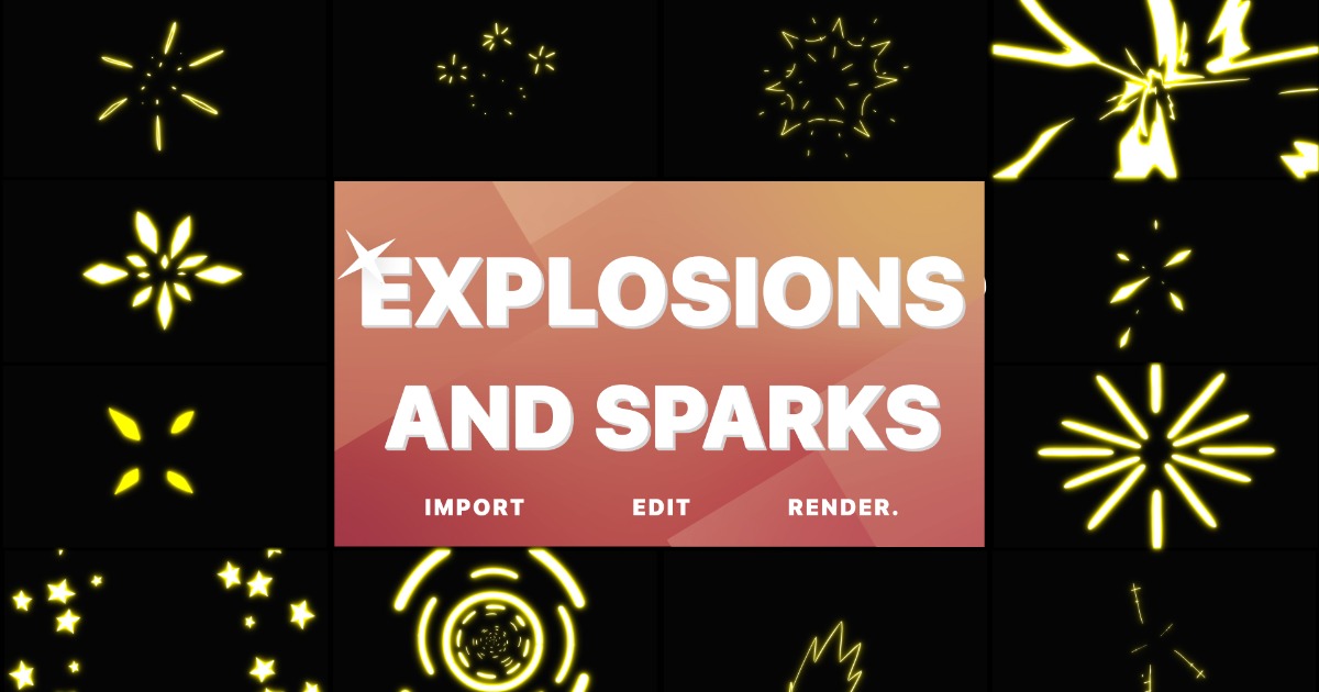 Explosions and Sparks | 2D Textures & Materials | Unity Asset Store