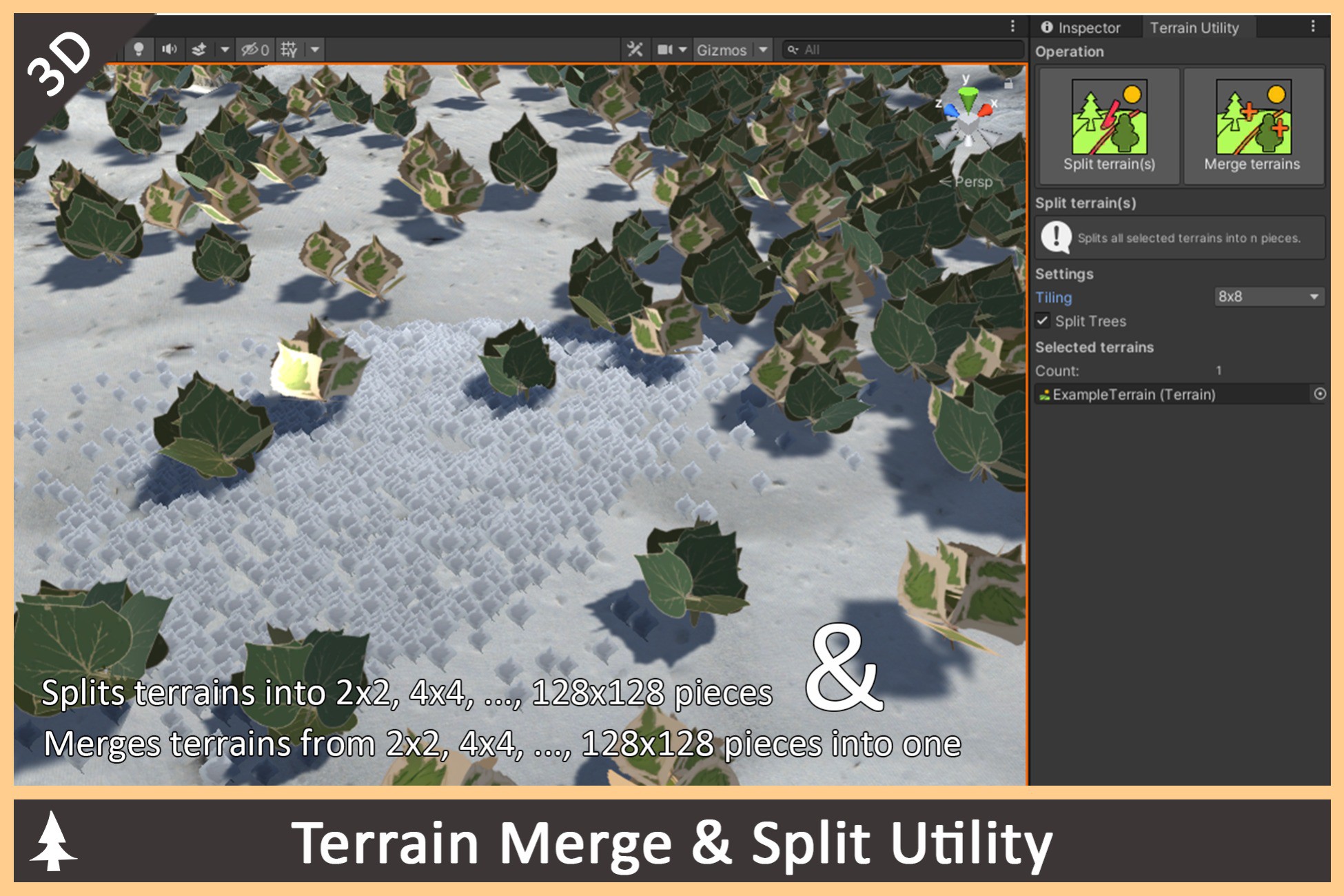 Terrain Split and Merge Utility | Utilities Tools | Unity Asset Store
