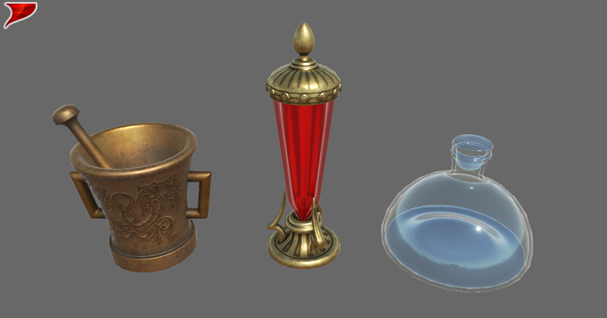 Free Alchemy and Magic Pack | 3D Interior | Unity Asset Store