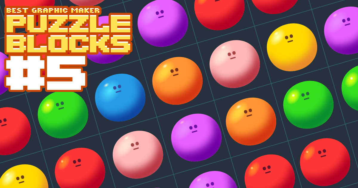 Puzzle Blocks #5 | 2D Textures & Materials | Unity Asset Store