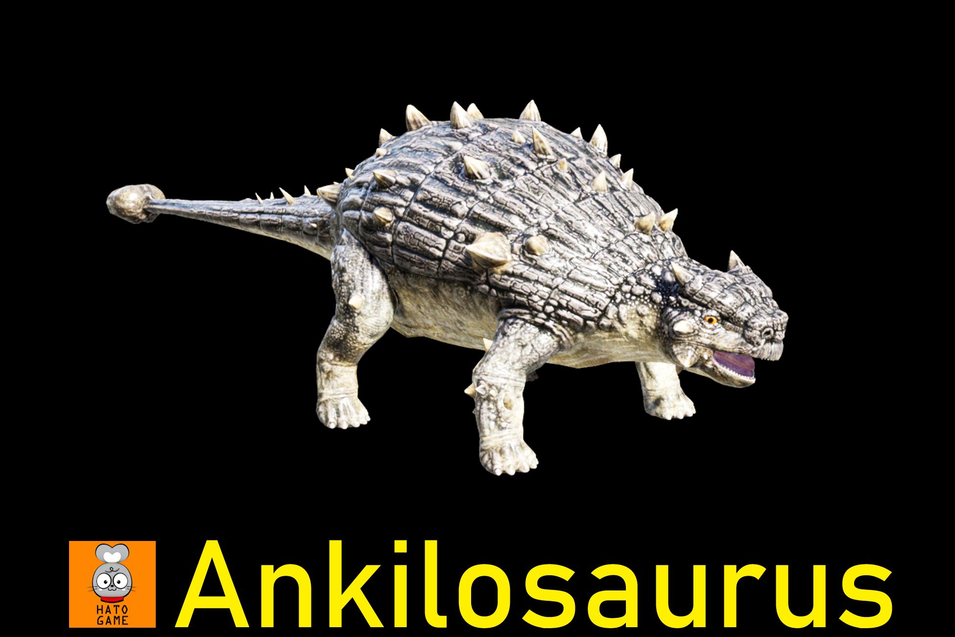 Monster: Ankylosaurus | 3D 생물 | Unity Asset Store