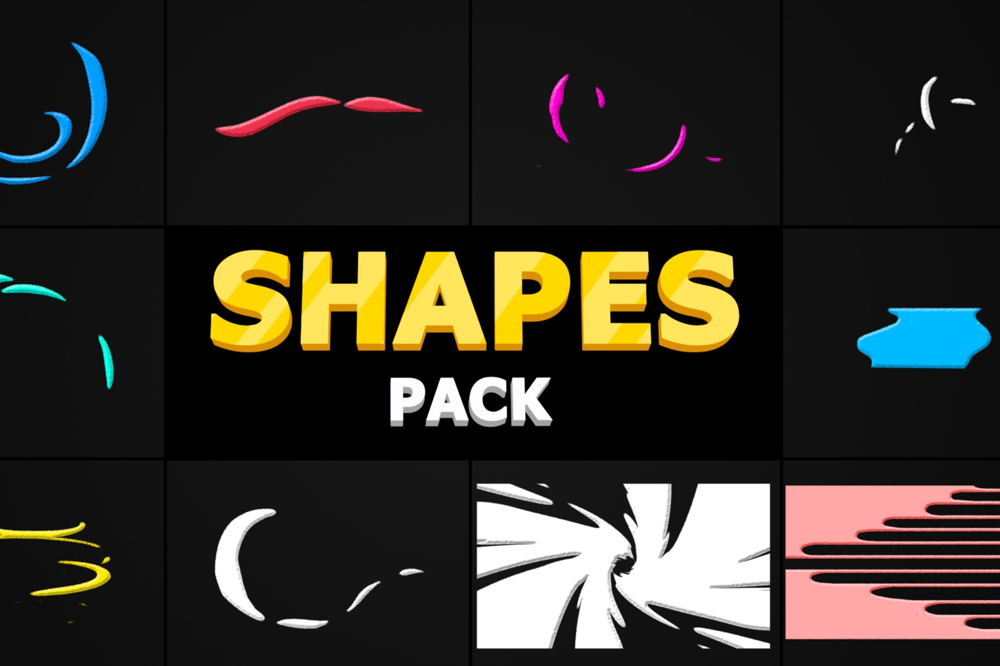 Brush And Grain Shapes (15.01) | 2D Textures & Materials | Unity Asset ...