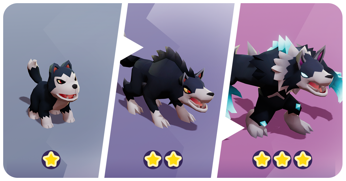 Pup Wolf Werewolf Evolution Pack Cute Series | 3D Creatures | Unity ...