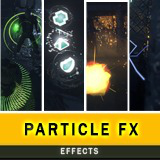 EM Simple Particle FX - Low Poly 3D