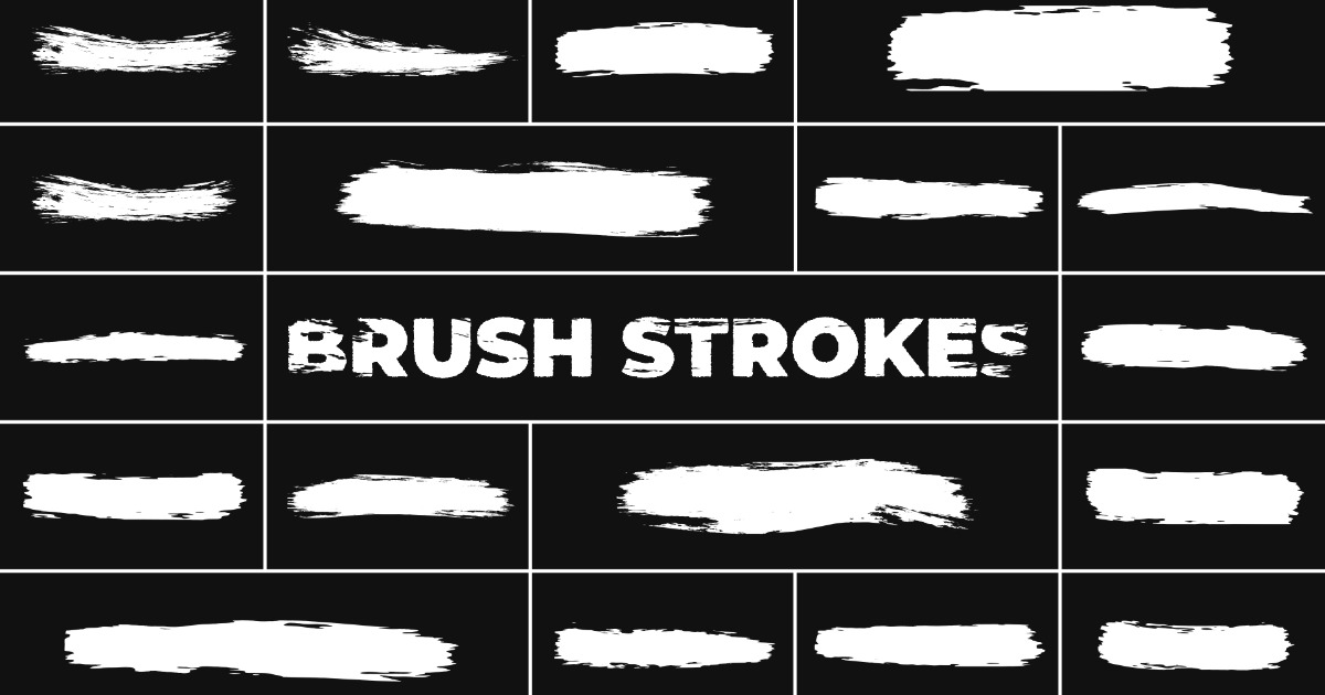 Brush Strokes 4K Pack | 2D Textures & Materials | Unity Asset Store