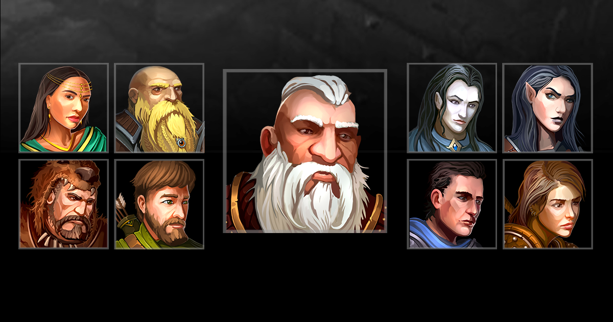 RPG Avatars 03 | 2D Icons | Unity Asset Store