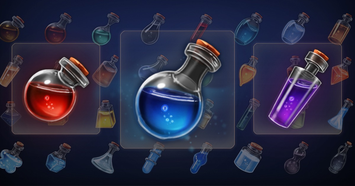 AKiZA - Magic Potions | 2D Icons | Unity Asset Store