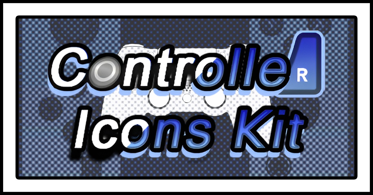 Controller Icons Kit | 2D Icons | Unity Asset Store