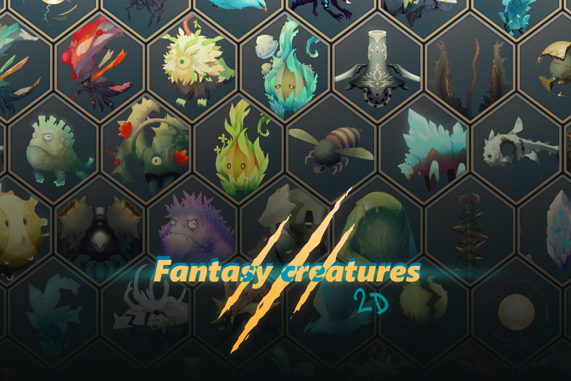 2D Fantasy creatures bundle | 2D Characters | Unity Asset Store