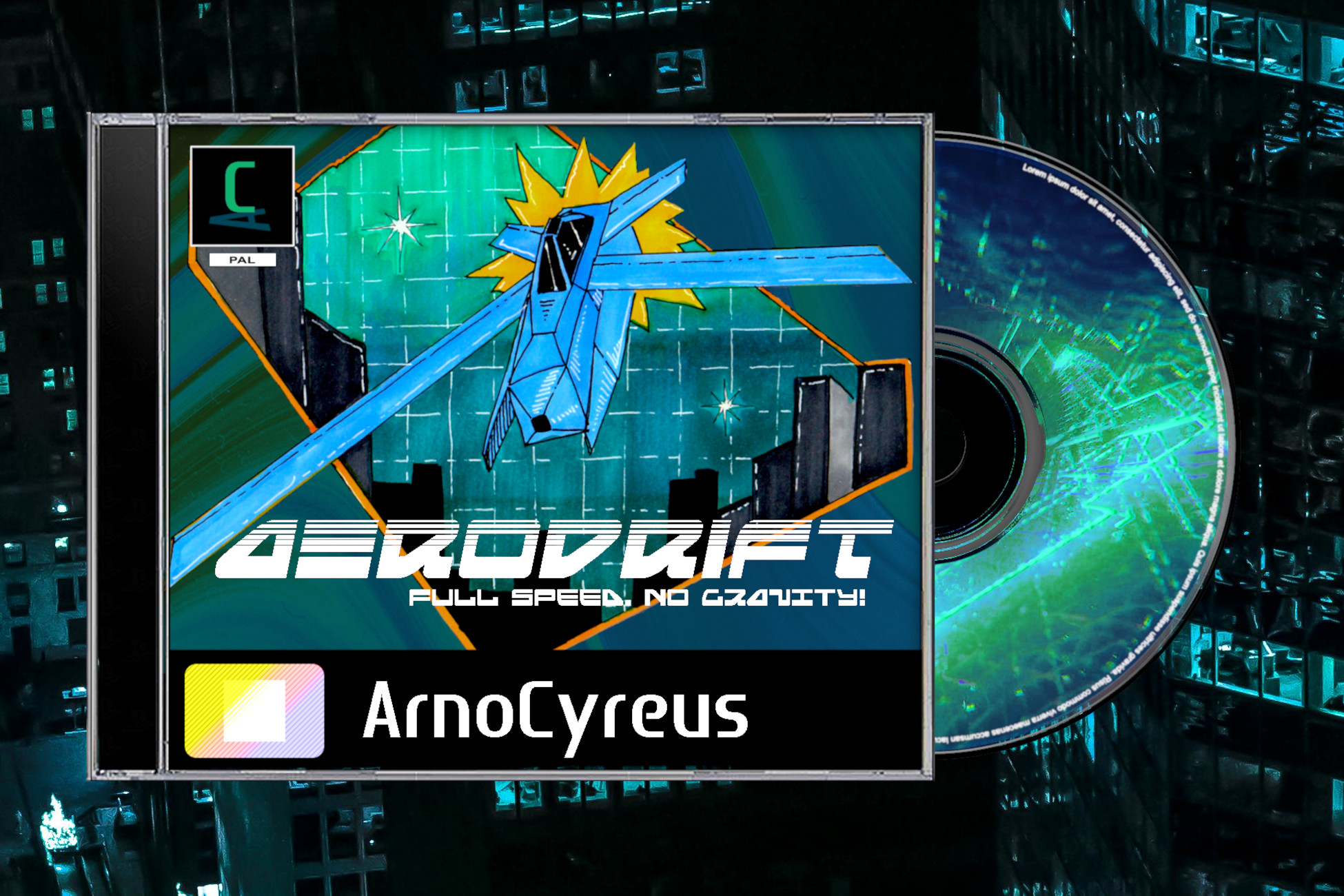 Aerodrift - PSX DnB soundtrack | Electronic Music | Unity Asset Store