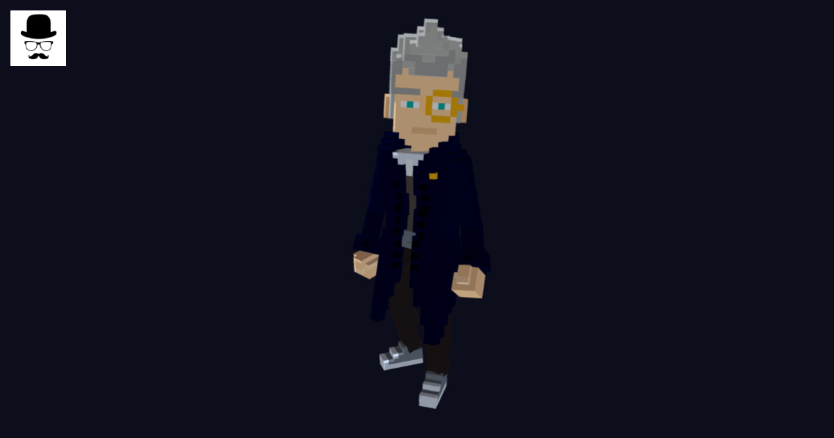 3D Voxel Model - Shadow Hunter Character | 3D 人形角色 | Unity Asset Store