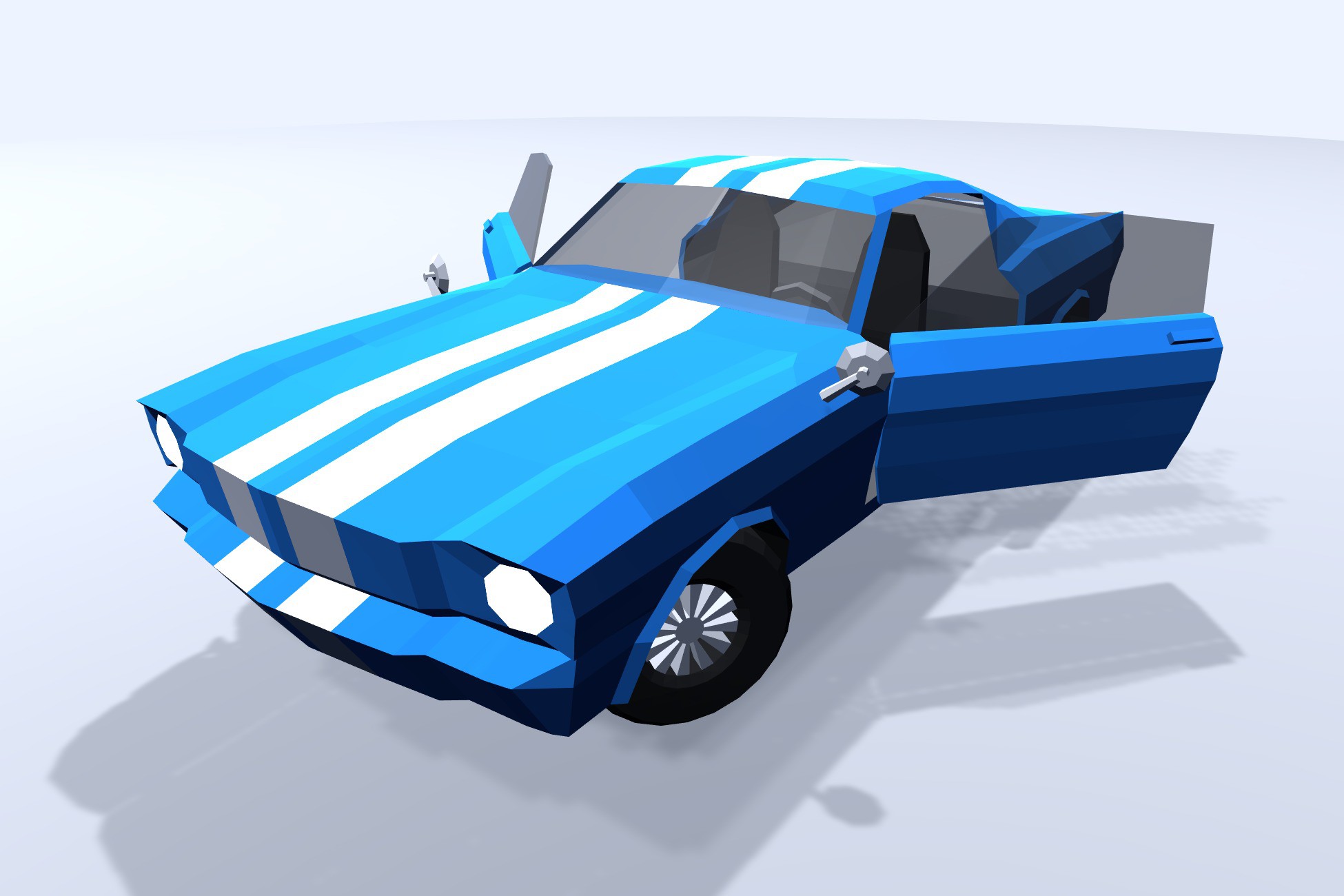Low Poly Vehicle2 - FREE | 3D Land | Unity Asset Store