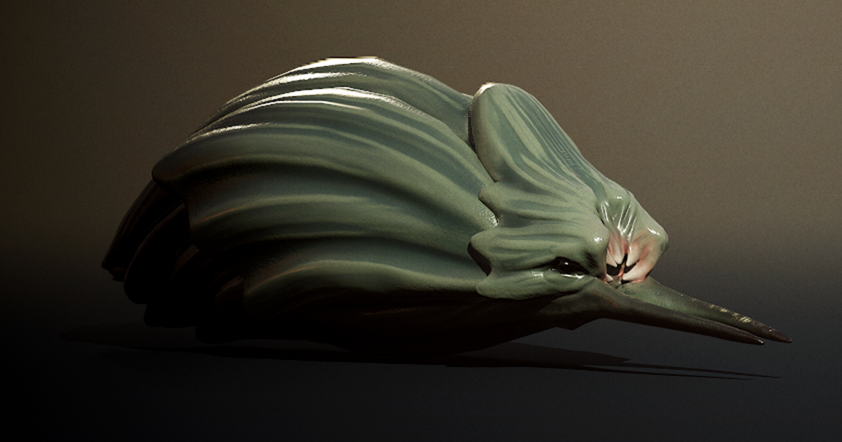 Clam creature1 | Characters | Unity Asset Store