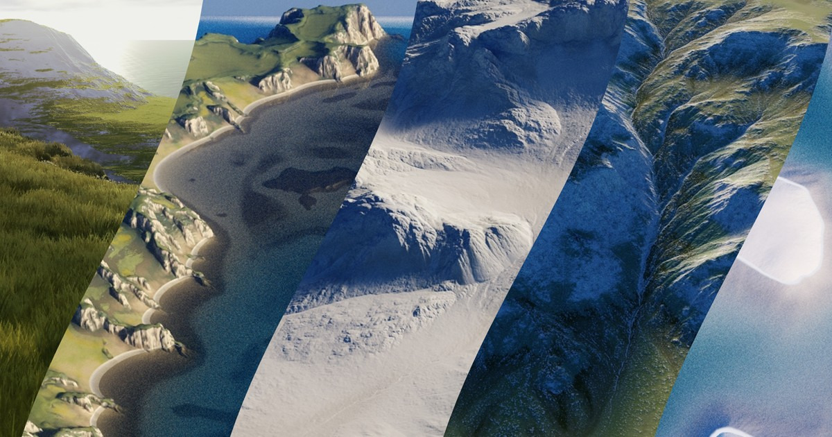 StampIT! Collection - Theme: OCEAN | Terrain | Unity Asset Store