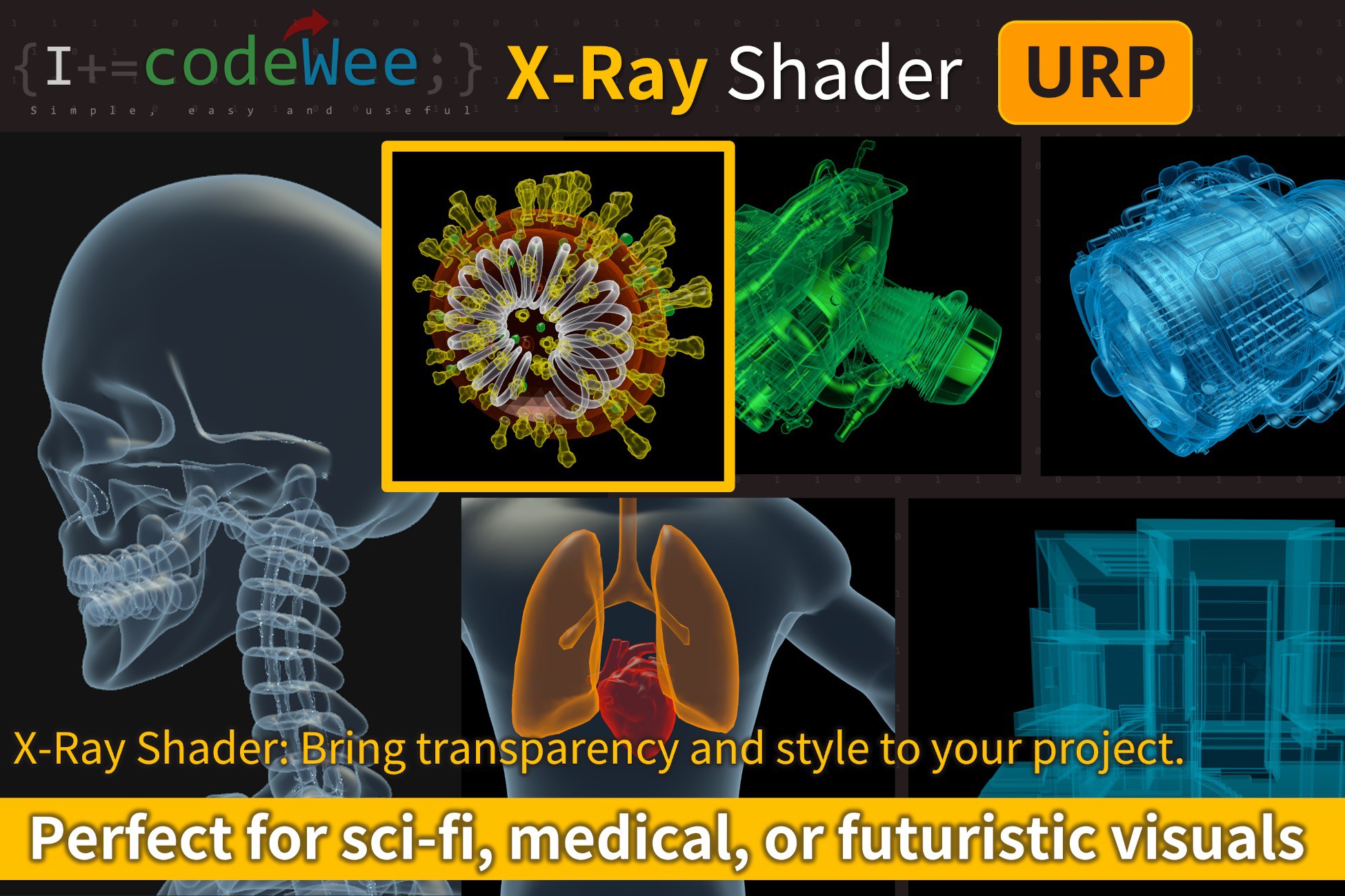 X-Ray Shader(URP) | VFX Shaders | Unity Asset Store
