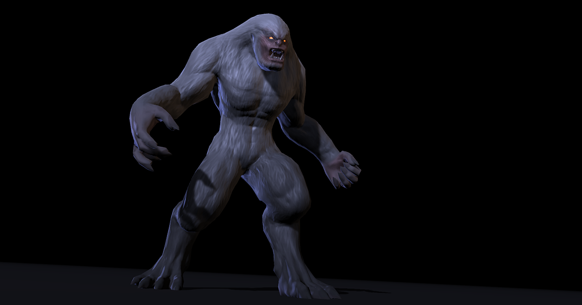 Horror Creature - Beast | 3D Characters | Unity Asset Store