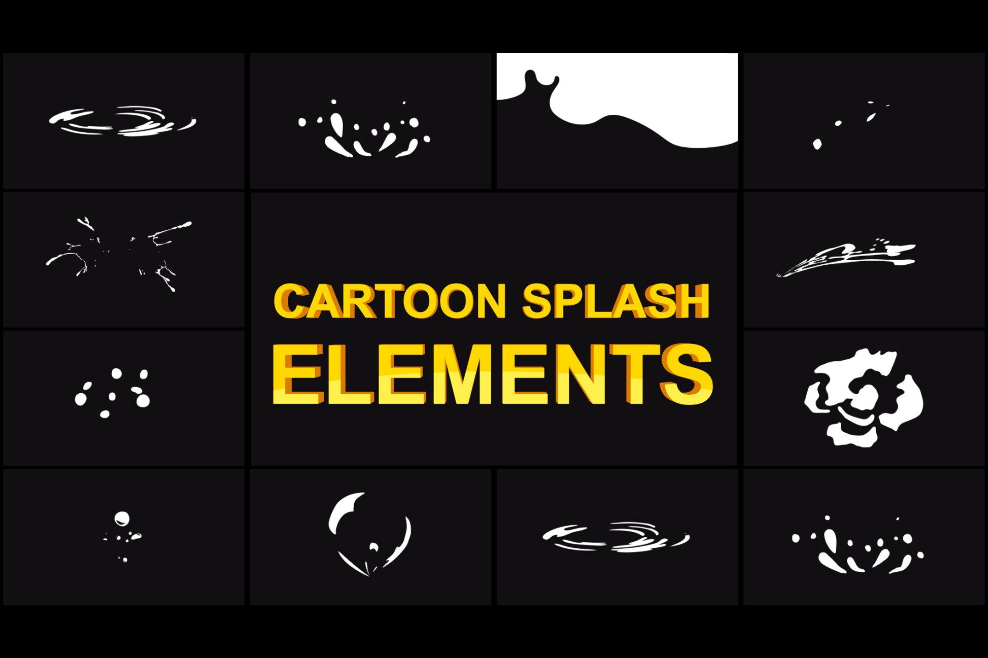 Cartoon Splash Elements | Fire & Explosions | Unity Asset Store