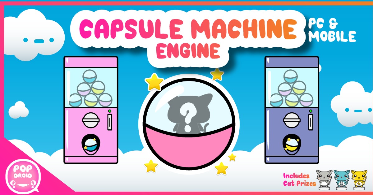 Capsule Machine Engine : A Kawaii Gashapon Collecting Kit/Loot System ...