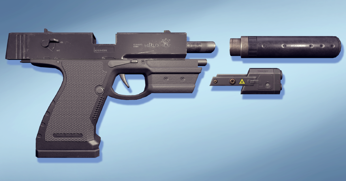 CP Pistol | 3D Guns | Unity Asset Store