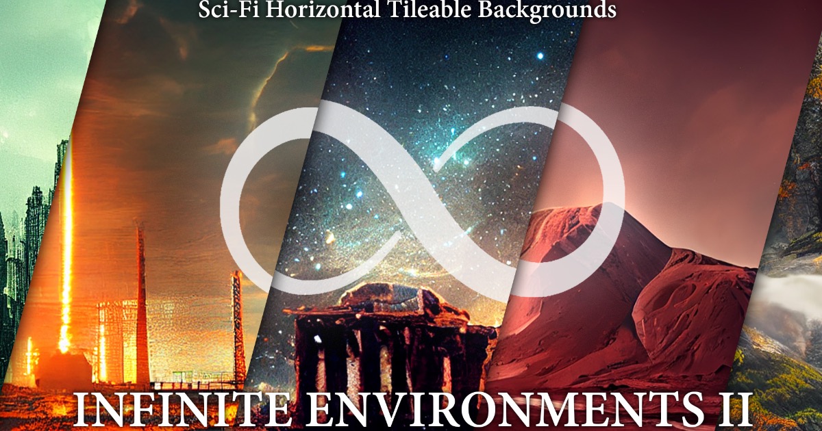 Infinite Environments: Scrollable Backgrounds - Volume 2 | 2D ...