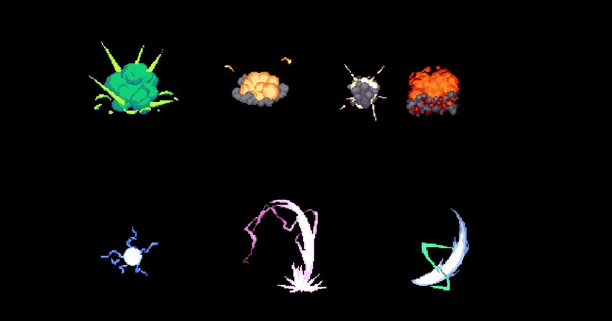 Ultimate Explosions and Magic Collection | 2D Textures & Materials ...