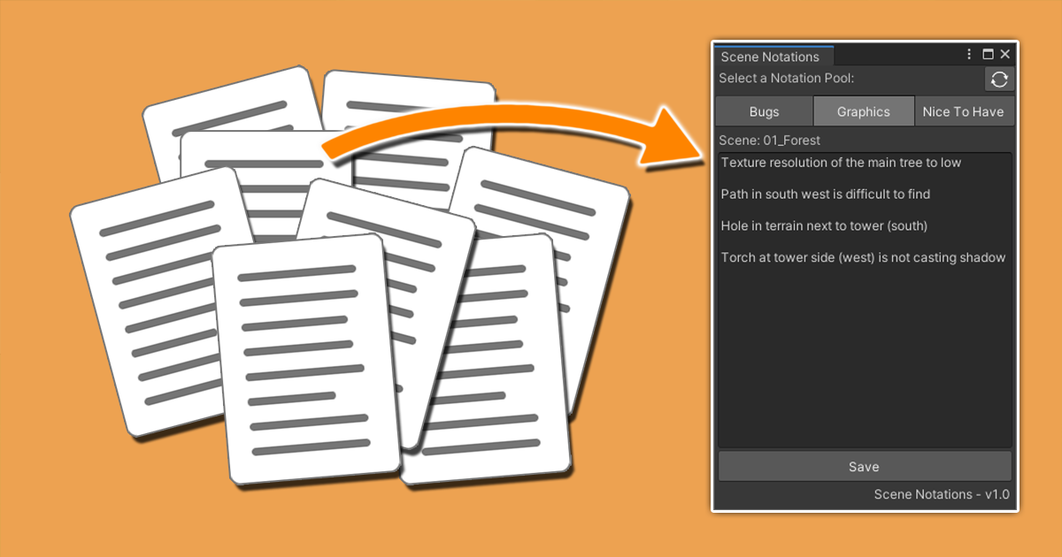 Scene Notations | Utilities Tools | Unity Asset Store