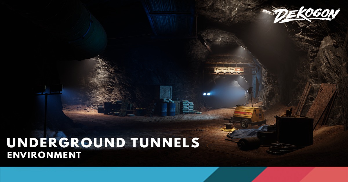 Underground Tunnels | 3D Dungeons | Unity Asset Store