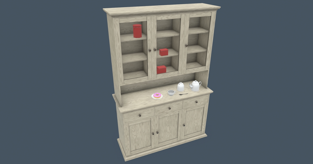 Kitchen Cupboard | 3D Interior | Unity Asset Store