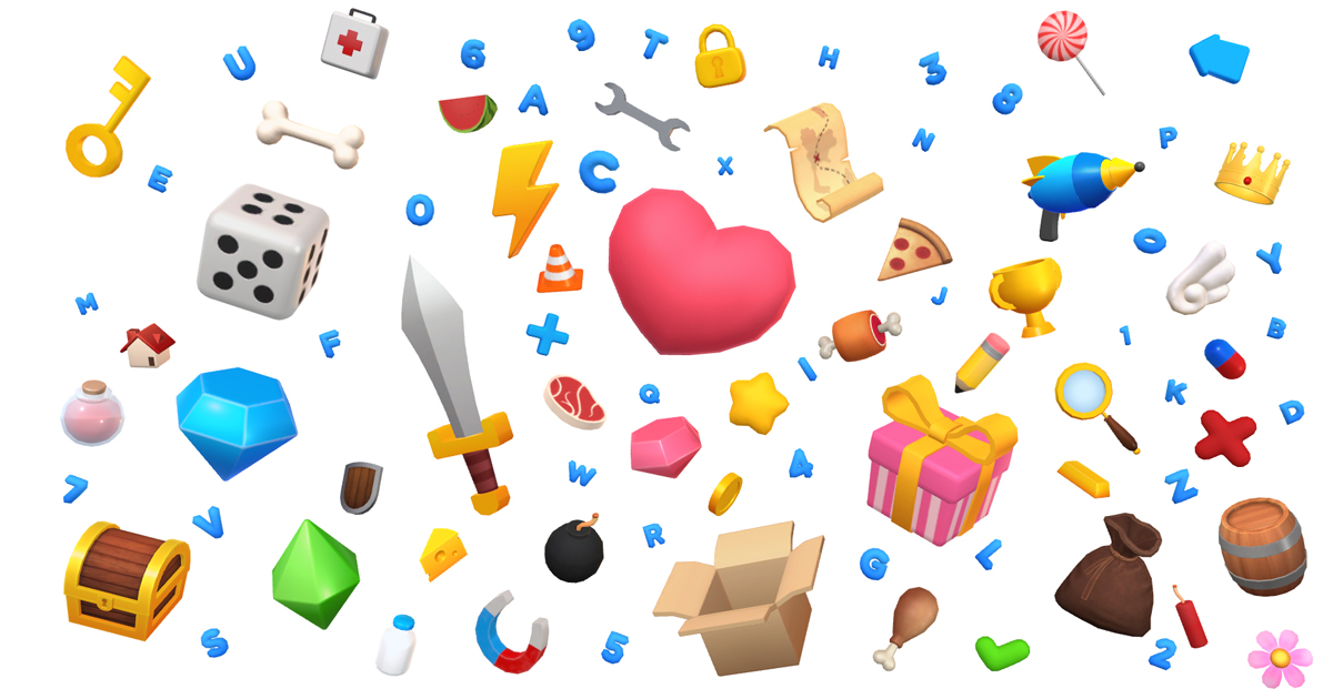 Cartoon Items Pack Vol.1 | 3D Props | Unity Asset Store