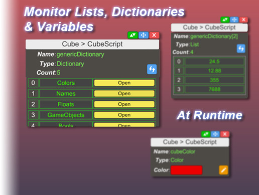 Runtime Monitor | Tools | Unity Asset Store