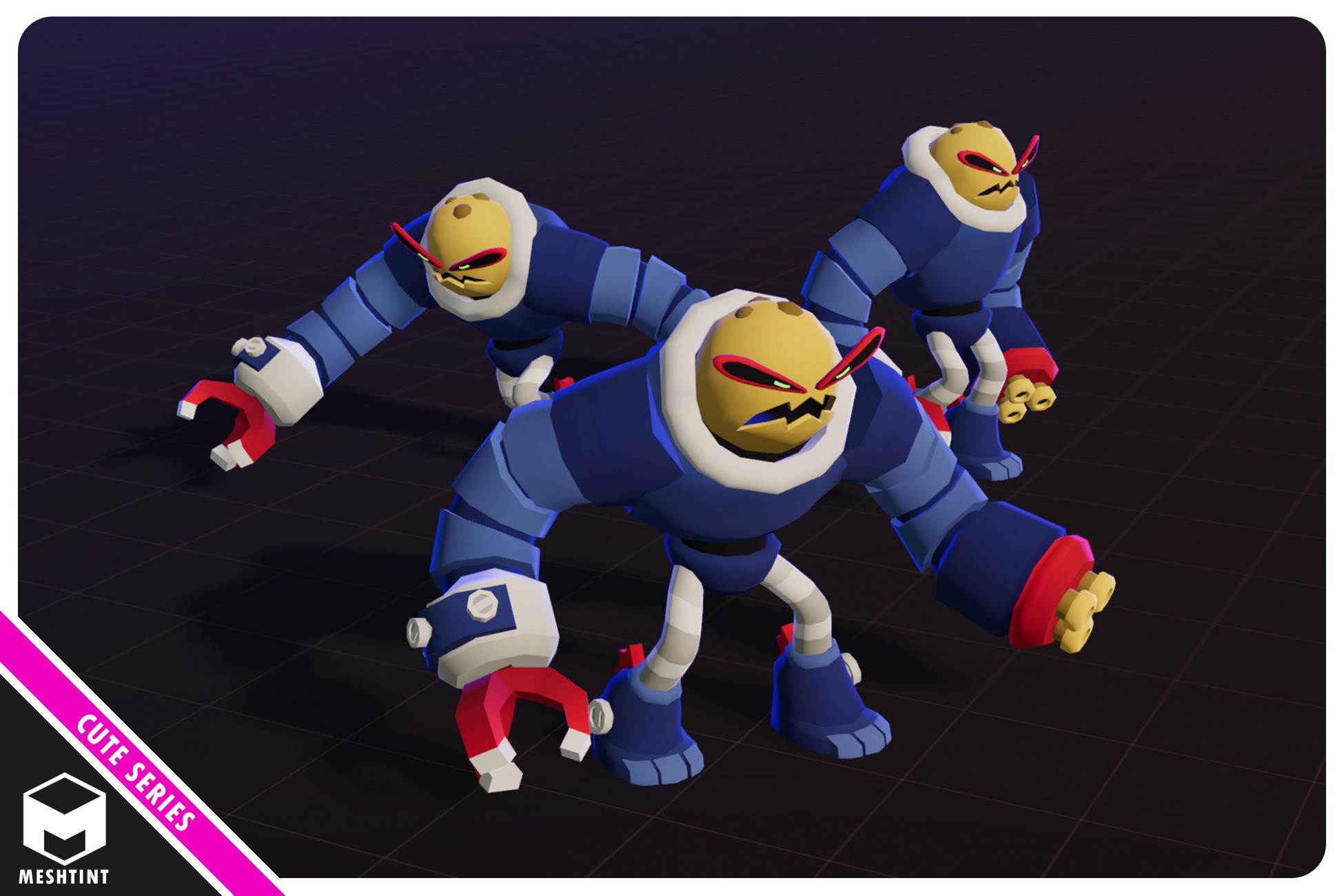 Alien Galaxia Cute Series | 3D Robots | Unity Asset Store