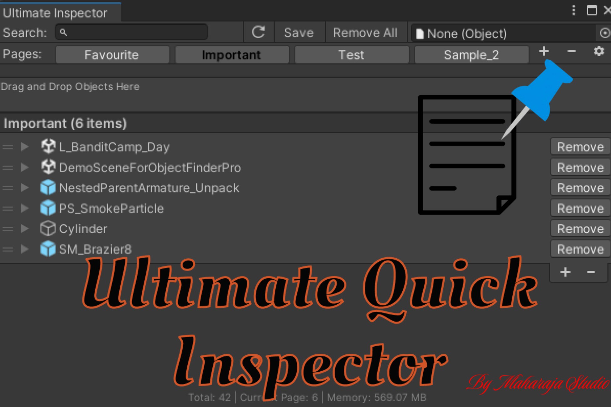 UltimateQuickInspector | Level Design | Unity Asset Store